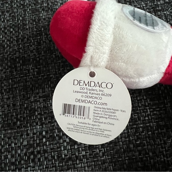 Demdaco | Toys | Nwt Demdaco Christmas Characters Baby Rattles Bundle ...